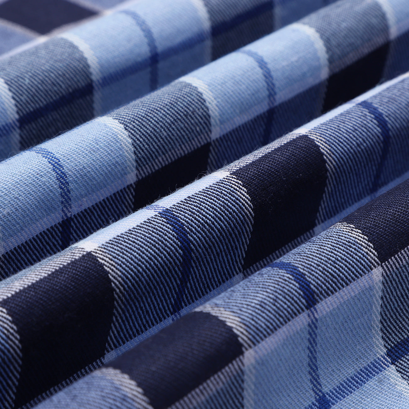 Stone Blue Checks Button Down Cotton Shirt – Thestiffcollar.com